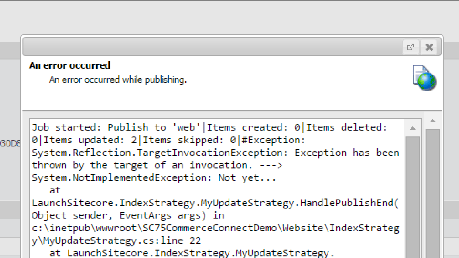 Creating a custom index update strategy in Sitecore | Horizontal ... Creating a custom index update strategy in Sitecore | Horizontal ...