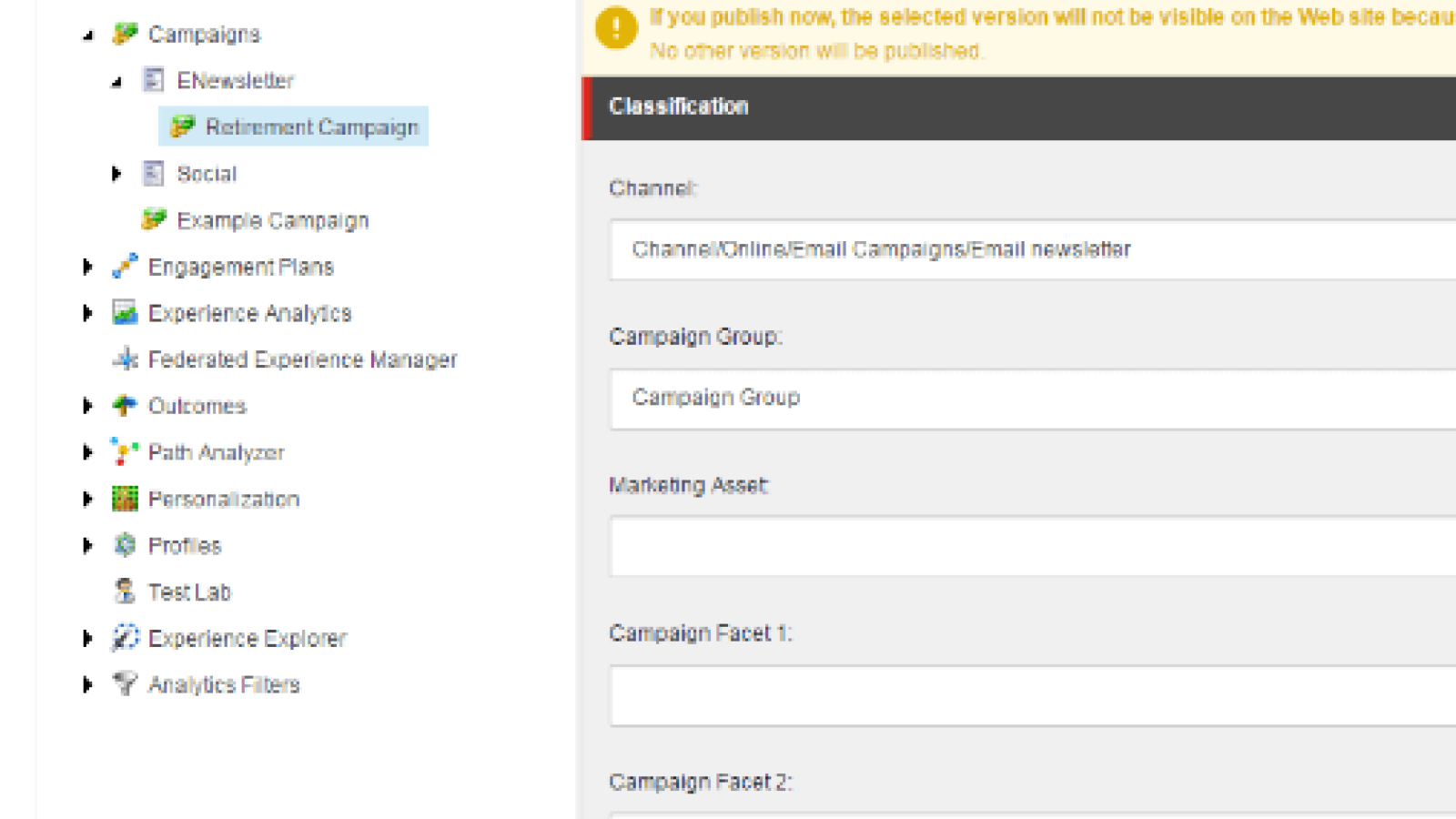 Sitecore Campaign Set-up | Horizontal Digital Blog